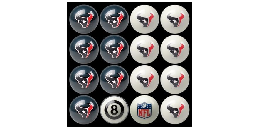 NFL Billiard Ball Set