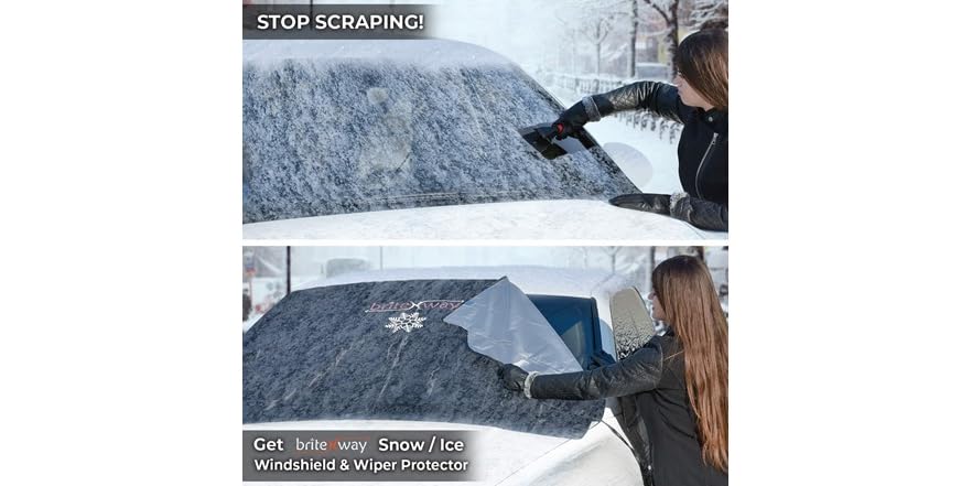 Windshield Snow Cover & Wiper Protector