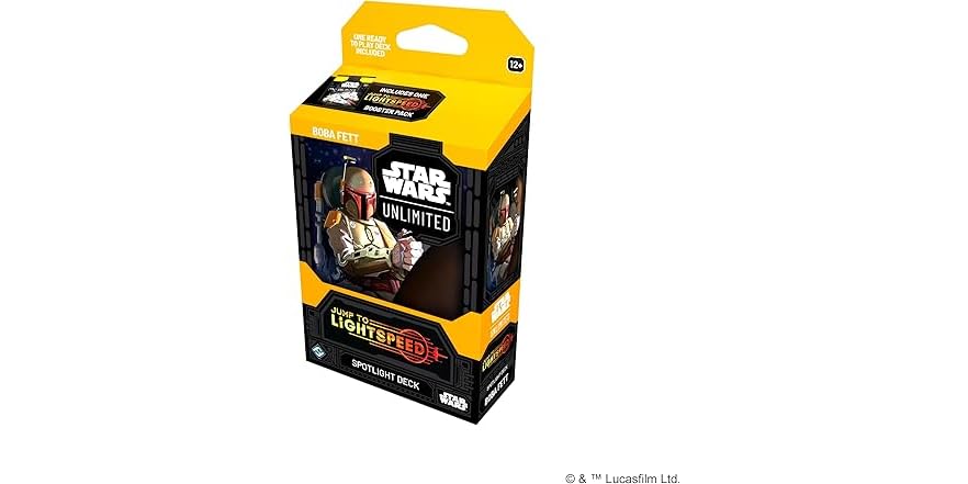 Star Wars: Unlimited TCG Jump to Lightspeed Deck