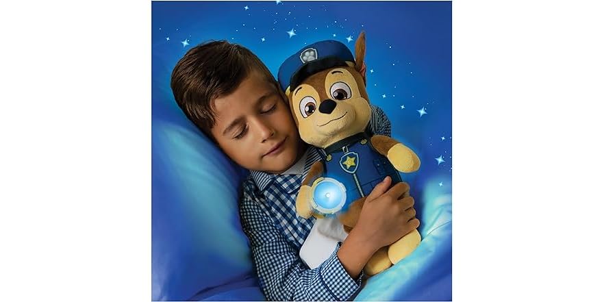 Paw Patrol Snuggle Up Chase Plush w/Sounds