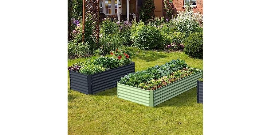 Savana Rectangular Raised Garden Beds