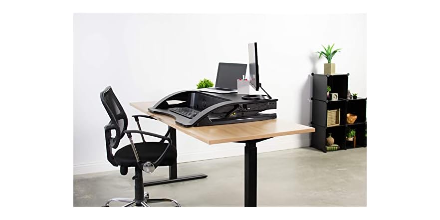 VIVO Black 36" Desk Riser