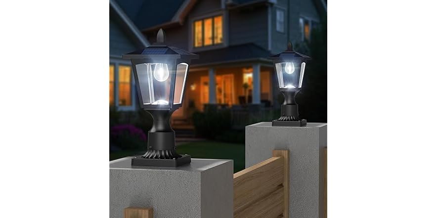 Solar Lamp Post Lights