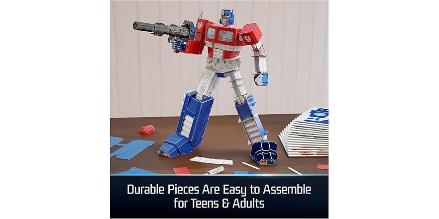 4D Build Optimus Prime Kit 321pc LED