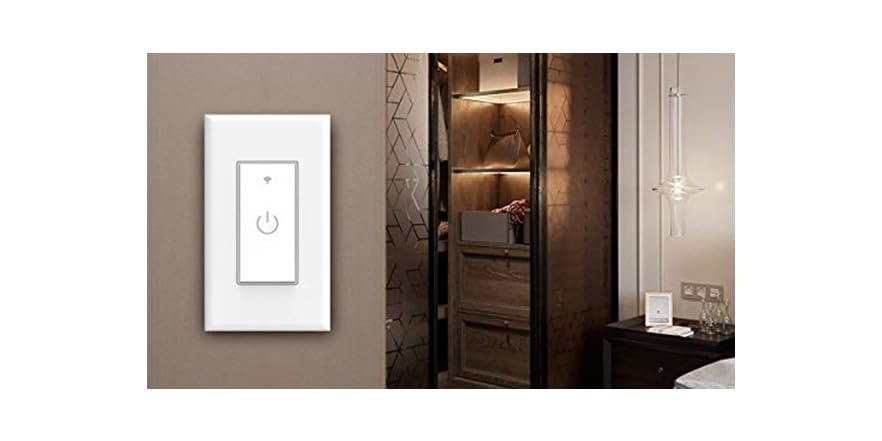 eco4life Smart Wi-Fi Wireless Wall Light Switch