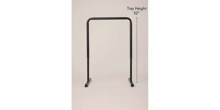 BaseBlocks The BASEBAR Pull-up Bar Black