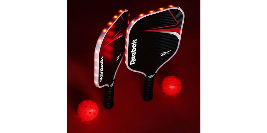 Reebok - LED Pickleball Set for 2