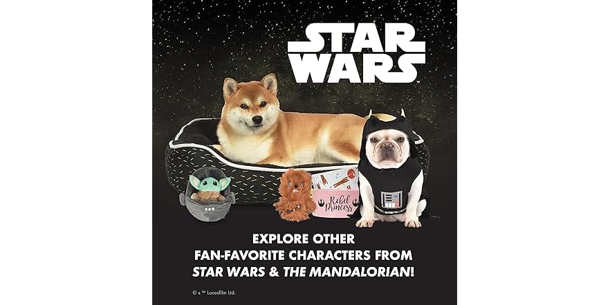STAR WARS 6" Mandalorian Bunny Pet Toy