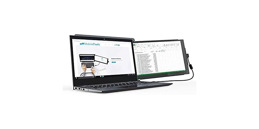 Mobile Pixels DUEX Pro 12.5" Dual-Screen Attachable Laptop Monitor
