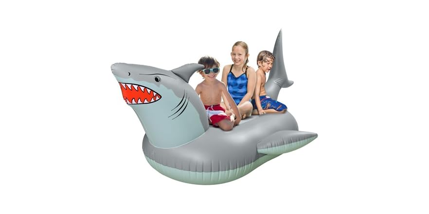 GoFloats Inflatable Shark Pool Float