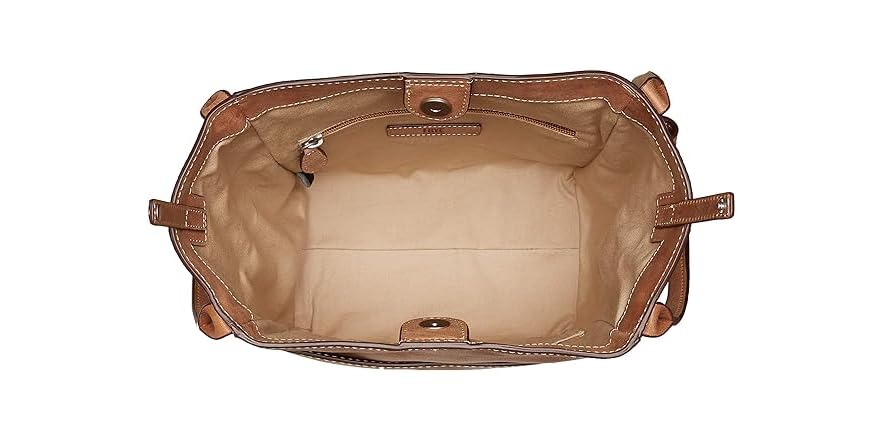 Frye womens Reed Zip Leather handbag