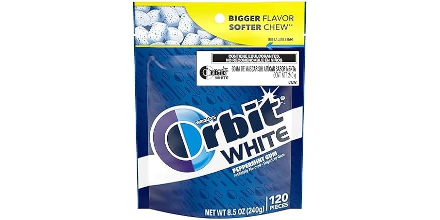 ORBIT White Peppermint Chewing Gum