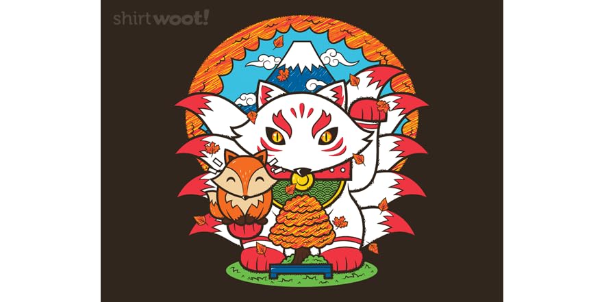 Lucky Autumn Kitsune