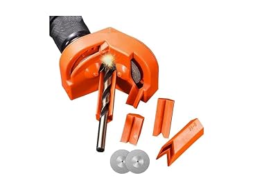 Drill Bit Sharpener, Orange