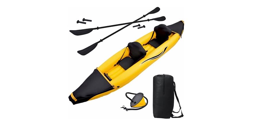 Nomad 2-Person Inflatable Kayak & Foot Pump