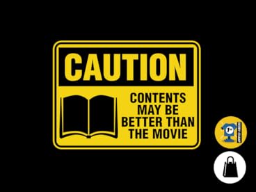 Read with Caution Tote