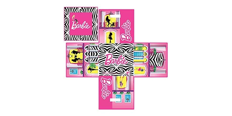 Barbie Dream House Toy Box and Playmat