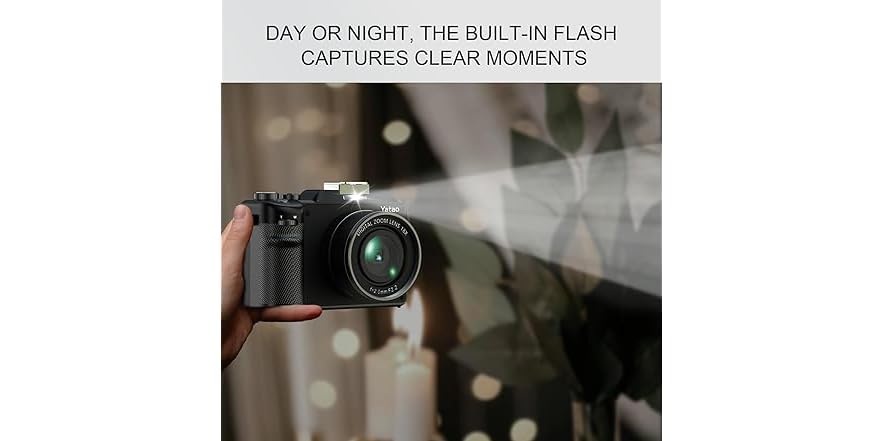 Yatao Digital Camera | 64MP | 64GB SD