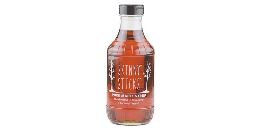 Skinny Sticks Pure Maple Syrup 16oz 3 Pk