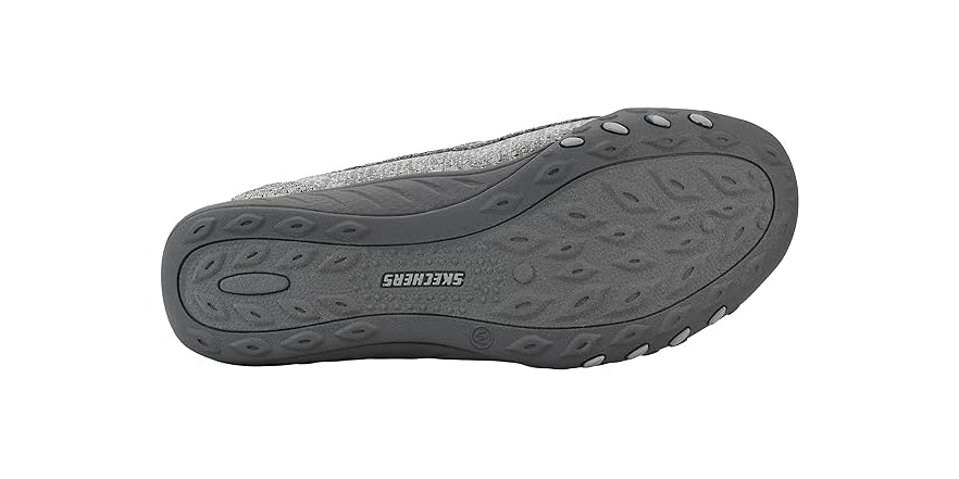 Skechers Women's Breathe Easy-Good Influence Sneaker, Grey, 5 M US