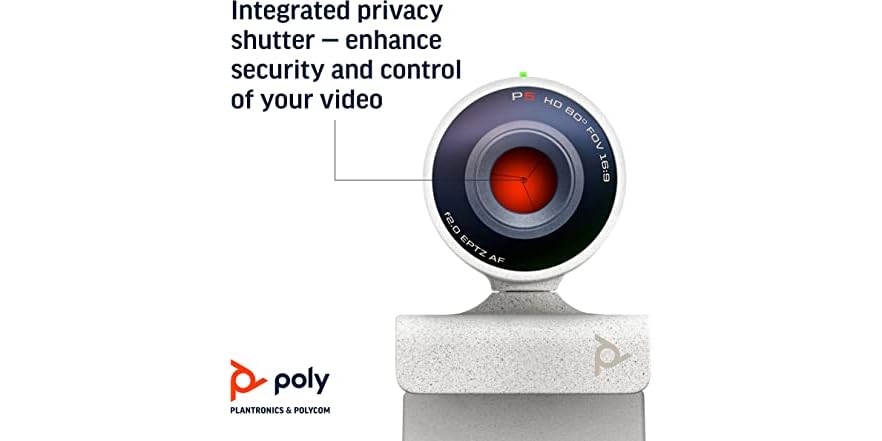 Poly Studio P5 Webcam with Headset Kit