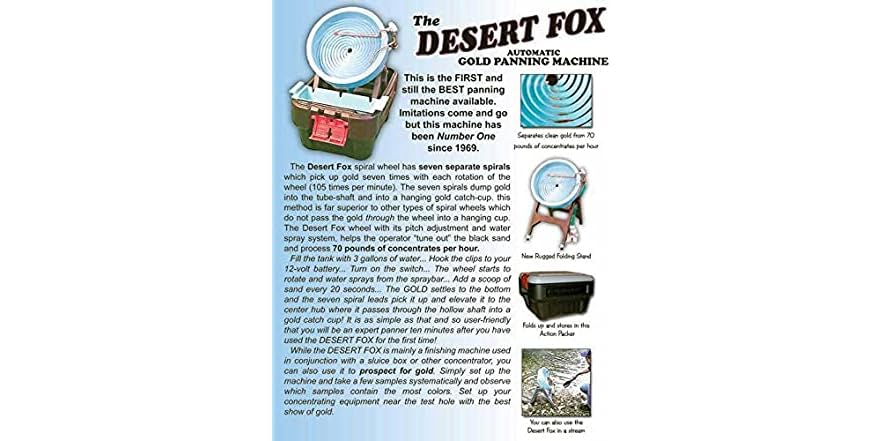 Automatic Gold Panning Machine