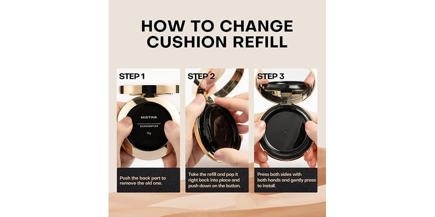 MISTINE Air Cushion Foundation Makeup