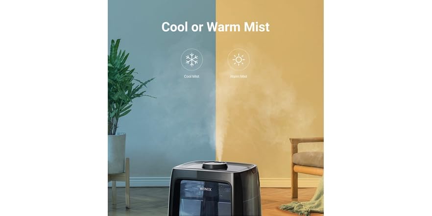 Winix Warm & Cool Mist Ultrasonic Humidifier