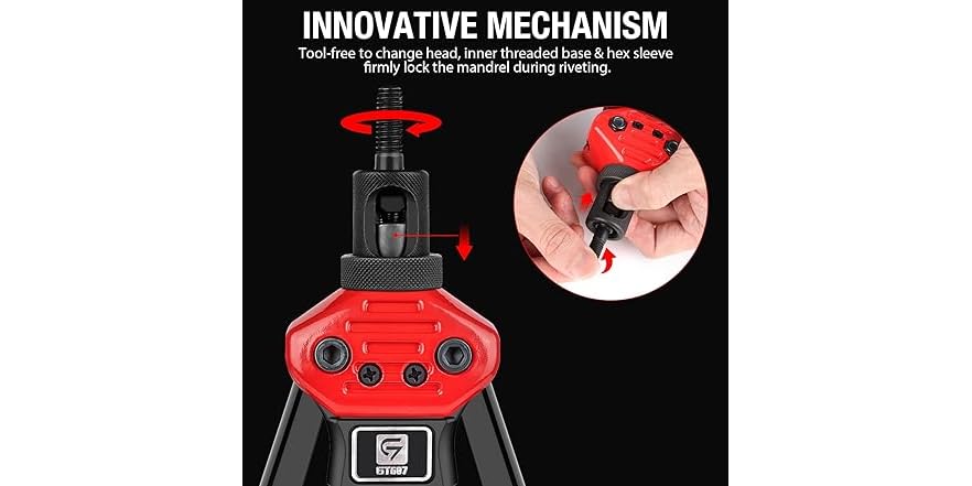 G GIANTISAN Rivet Nut Tool, 16"