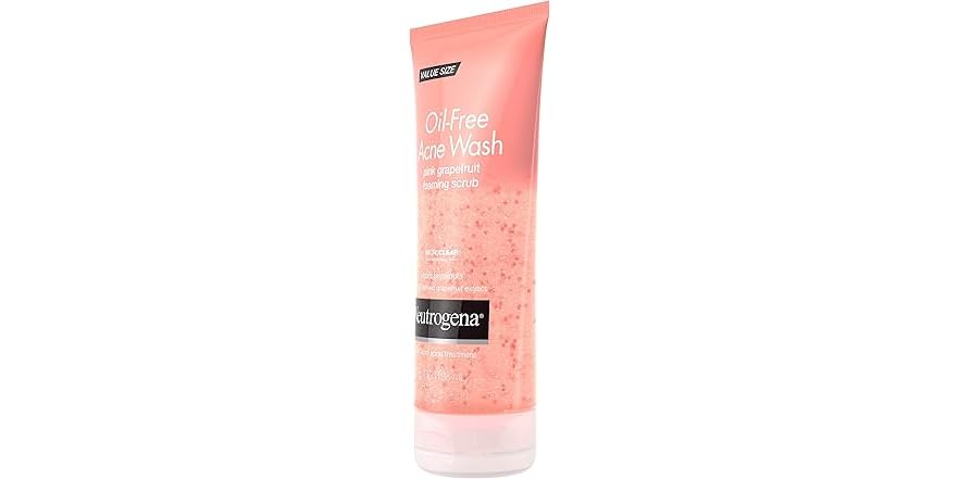 Neutrogena Oil Free Pink Grapefruit Acne Face Wash