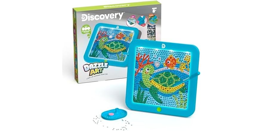 Discovery Dazzle Art Light-Up Painting Kit