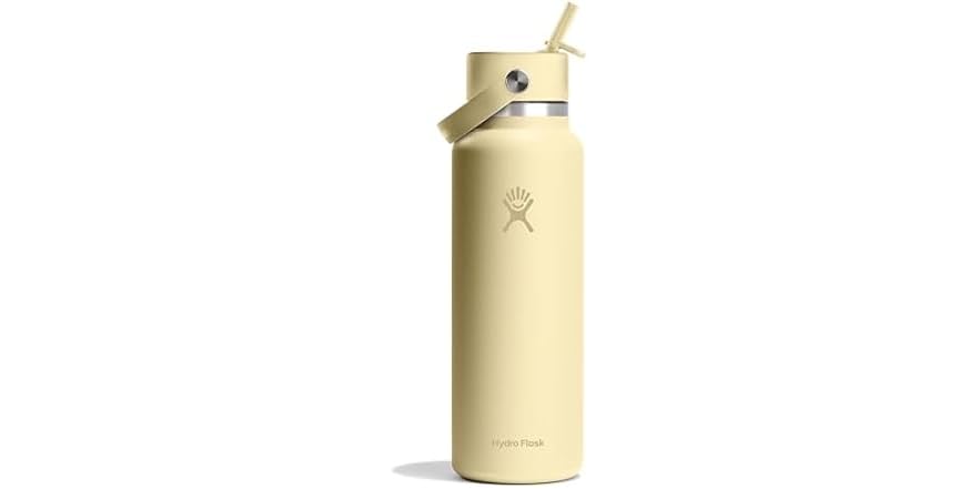 Hydro Flask Wide Mouth Straw Cap 40 oz, Starlight