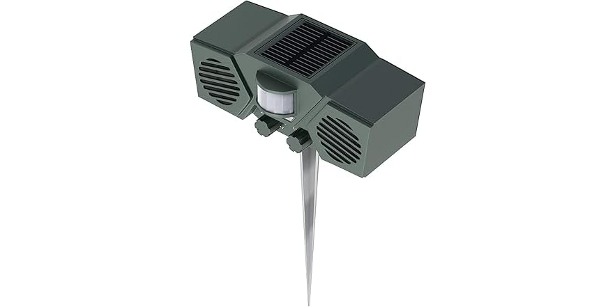 Hoont Solar Powered Motion Activated Ultrasonic