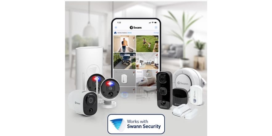 (5 Pack) Swann Wireless Security Camera System