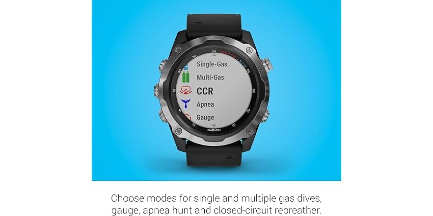 (NEW) Garmin Descent Mk2 Watch-Style Dive Computer