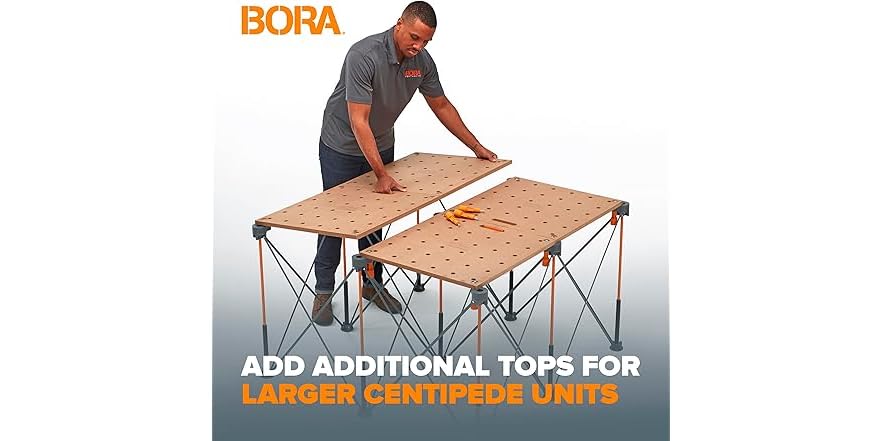 Bora Centipede Workbench Table Top - 24" x 48"