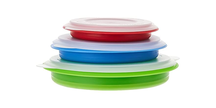 Progressive International CB-20 Storage Bowls with Lids