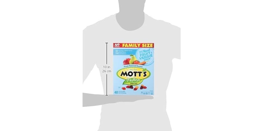 Mott's Fruit Flavored Snacks, Assorted Fruit