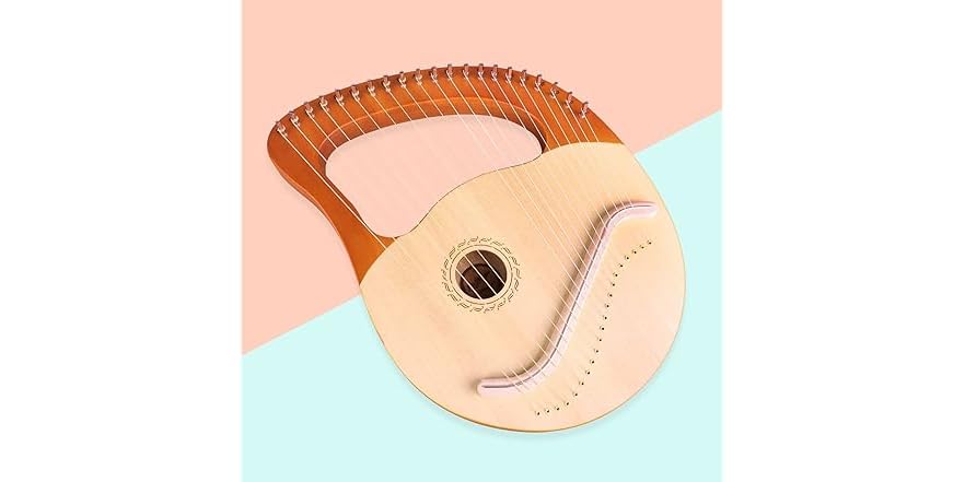 8 PC 21 Strings Lyre Harp & Accessories