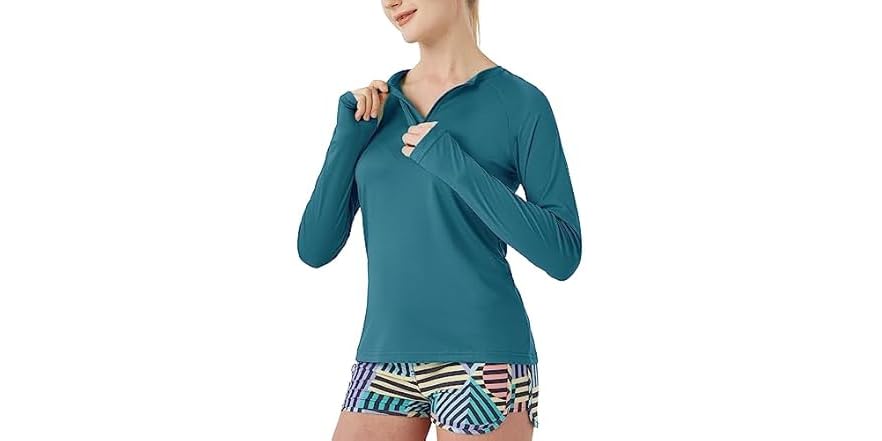SG Edge Women's Teal 1/4 Zip (M)