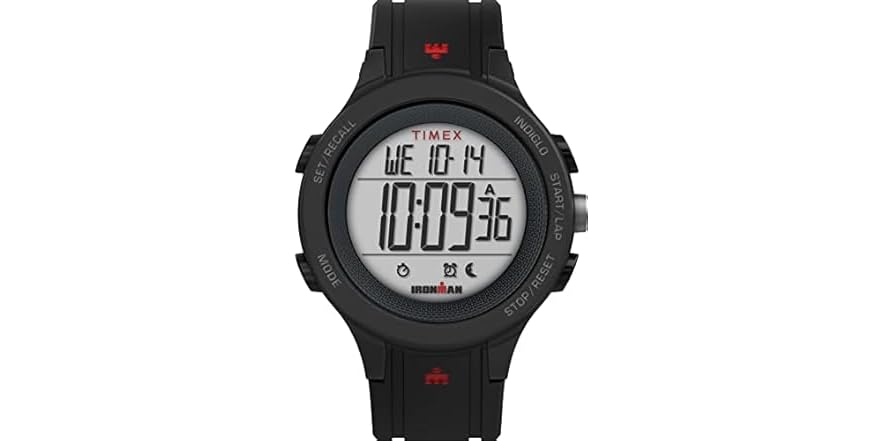 Timex Mens Ironman T200 42mm Black