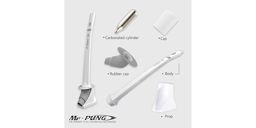 MR-PUNG White (Korea) Toilet Plungers