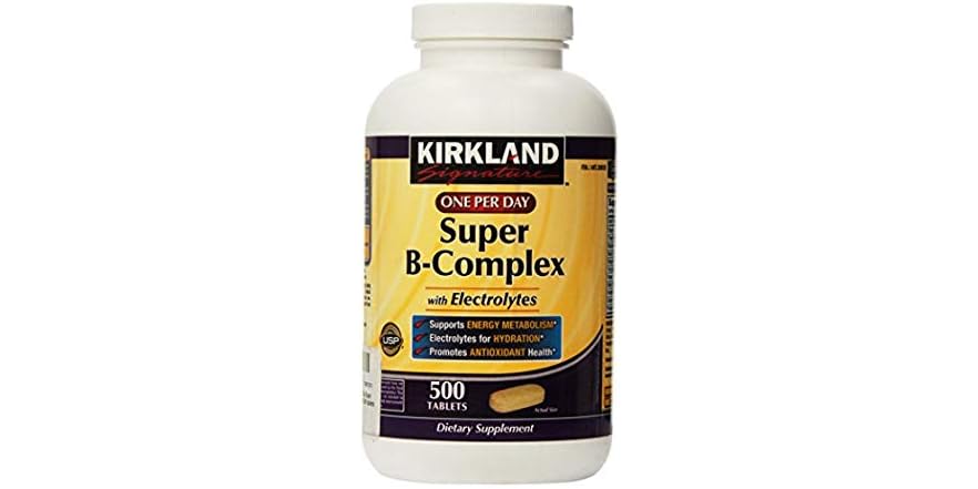 Kirkland Signature B Complex 500 Tablets