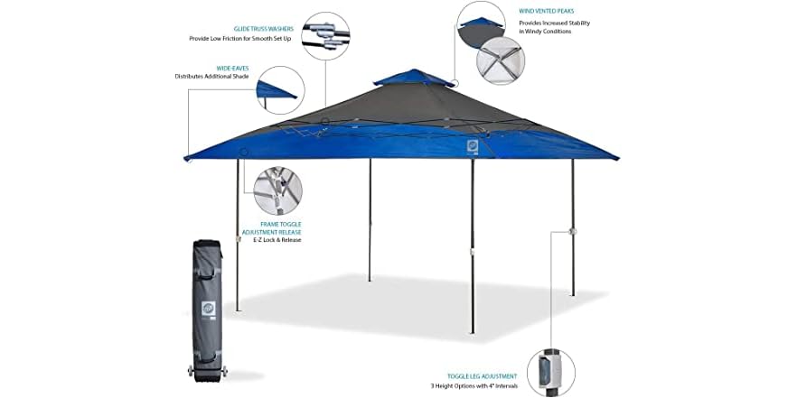 E-Z UP Spectator Instant Shelter Canopy