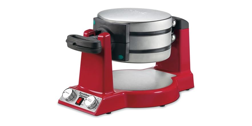 Waffle/Omelet Maker- Red
