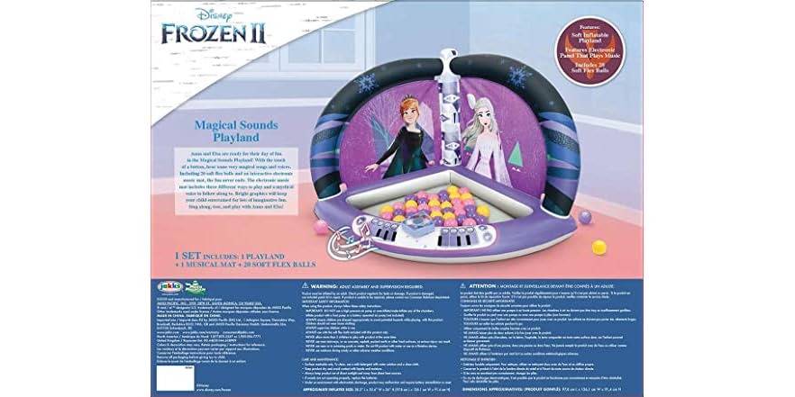 Disney Frozen 2 Kids Ball Pit w/ 50 Balls