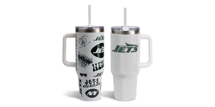 NFL 40oz Bling Game Day Tumbler