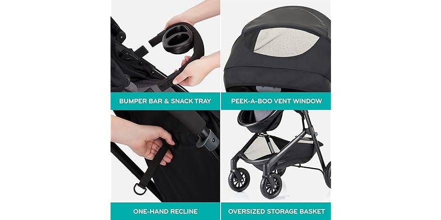 Evenflo Pivot Modular Travel System with LiteMax Infant Car Seat ...