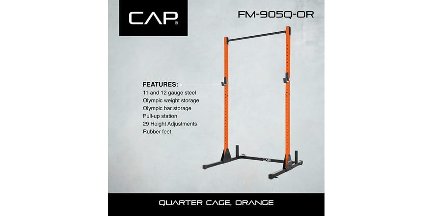 CAP Barbell Power Rack Exercise Stand