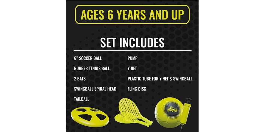 Swingball 5 in 1 Outdoor Game Set